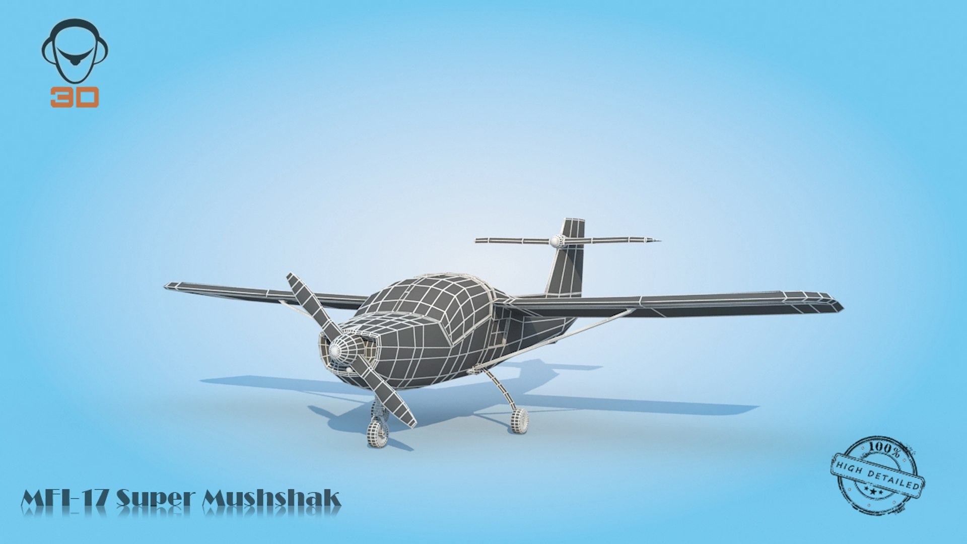 Super Mushshak Mfi-17 3D Model - TurboSquid 1348136