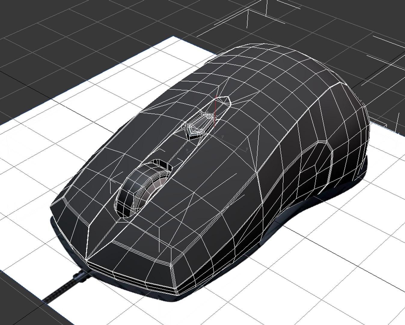 Roccat Lua Mouse 3d Model