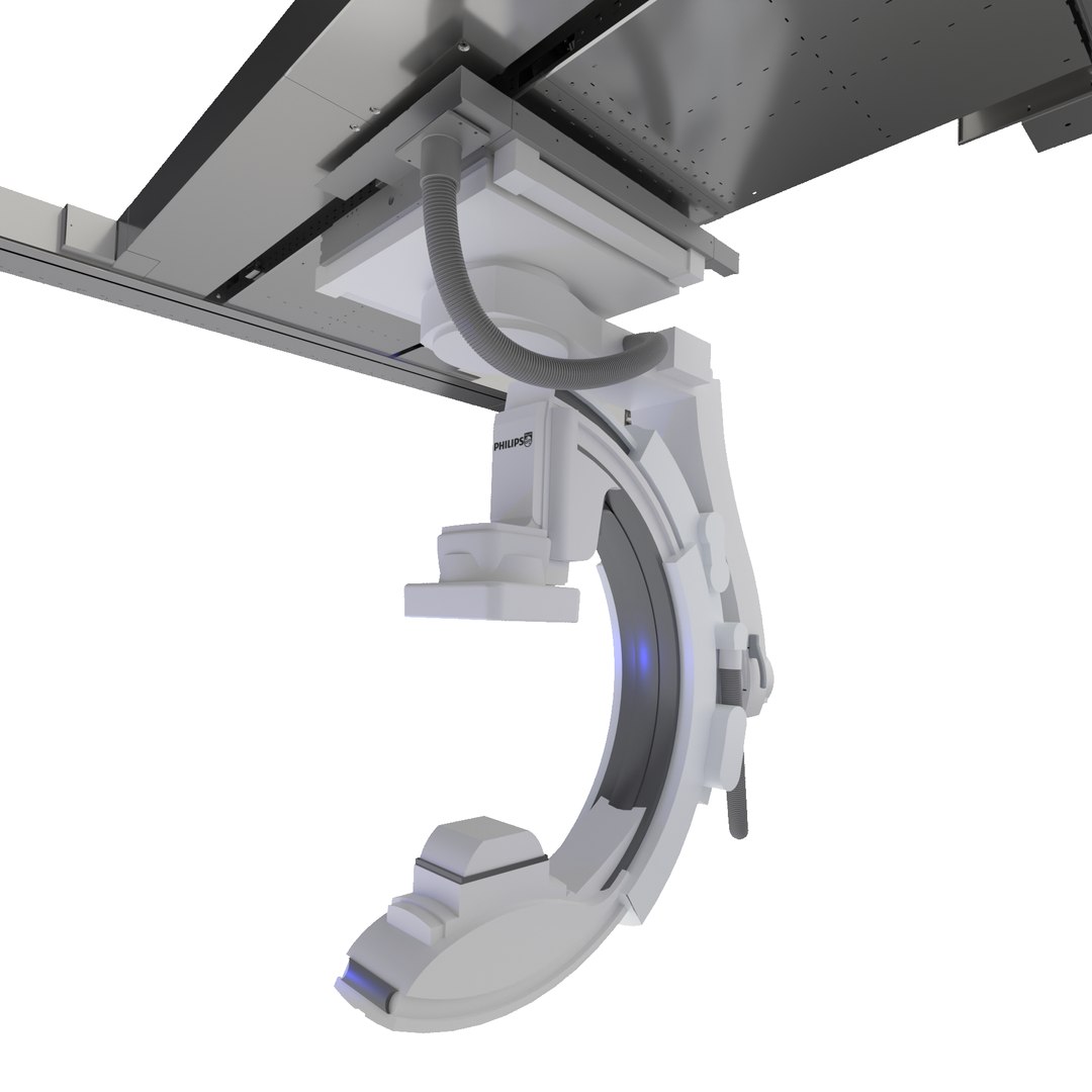 Philips C-Arm - Ceiling Mounted 3D Model - TurboSquid 1981169