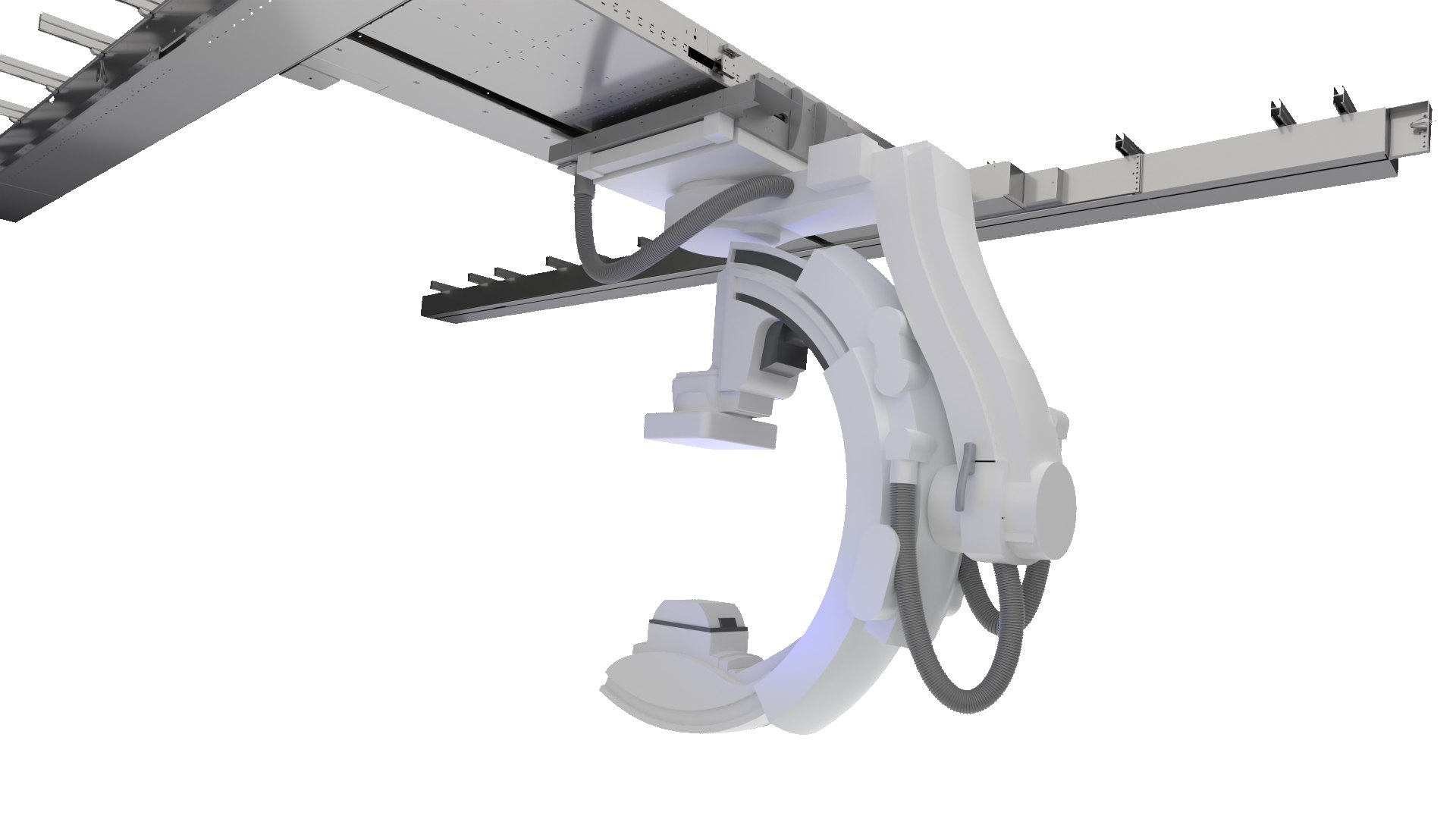 Philips C-Arm - Ceiling Mounted 3D Model - TurboSquid 1981169