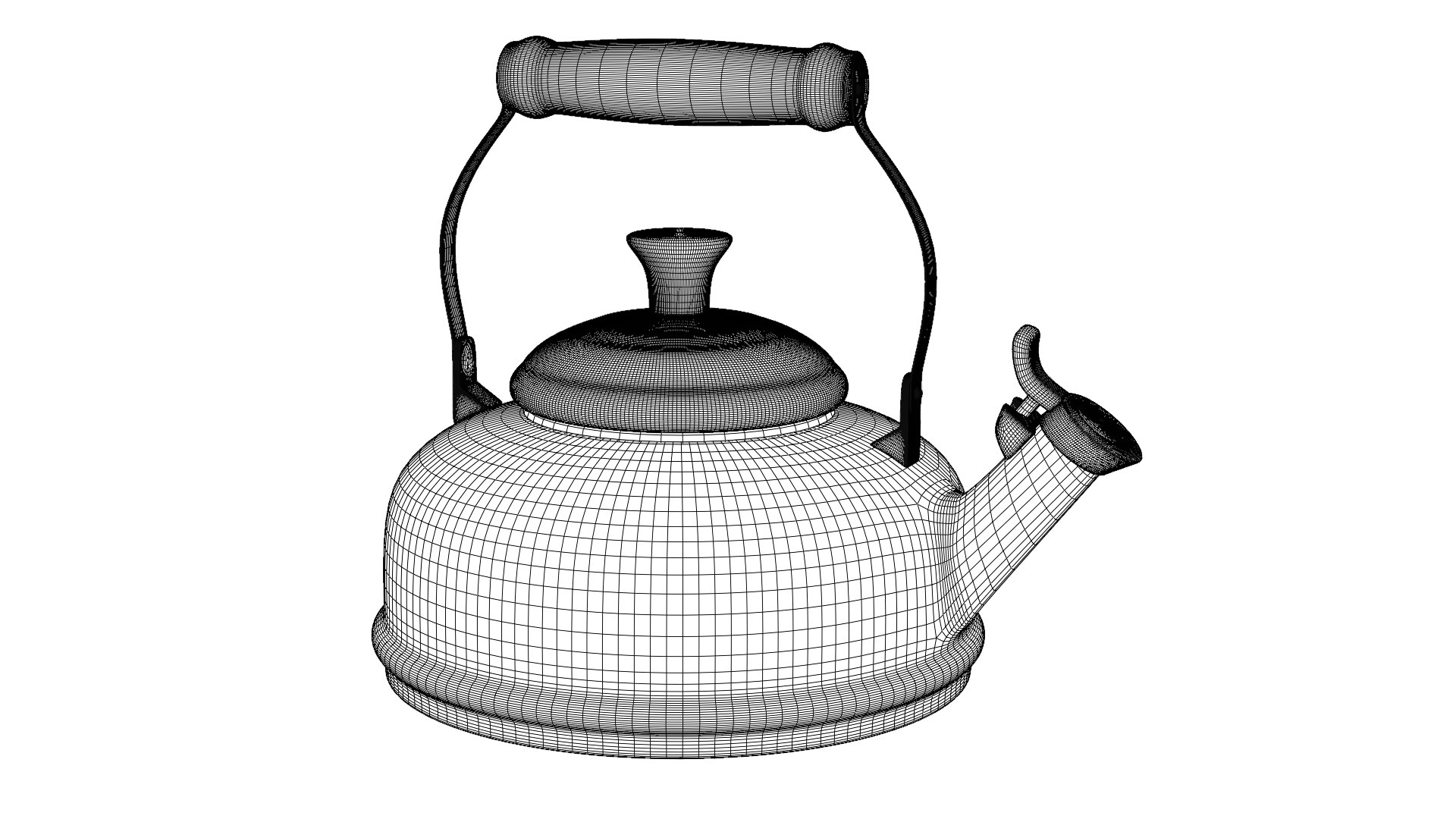Le Creuset Tea Kettle 3D Model - TurboSquid 2102140