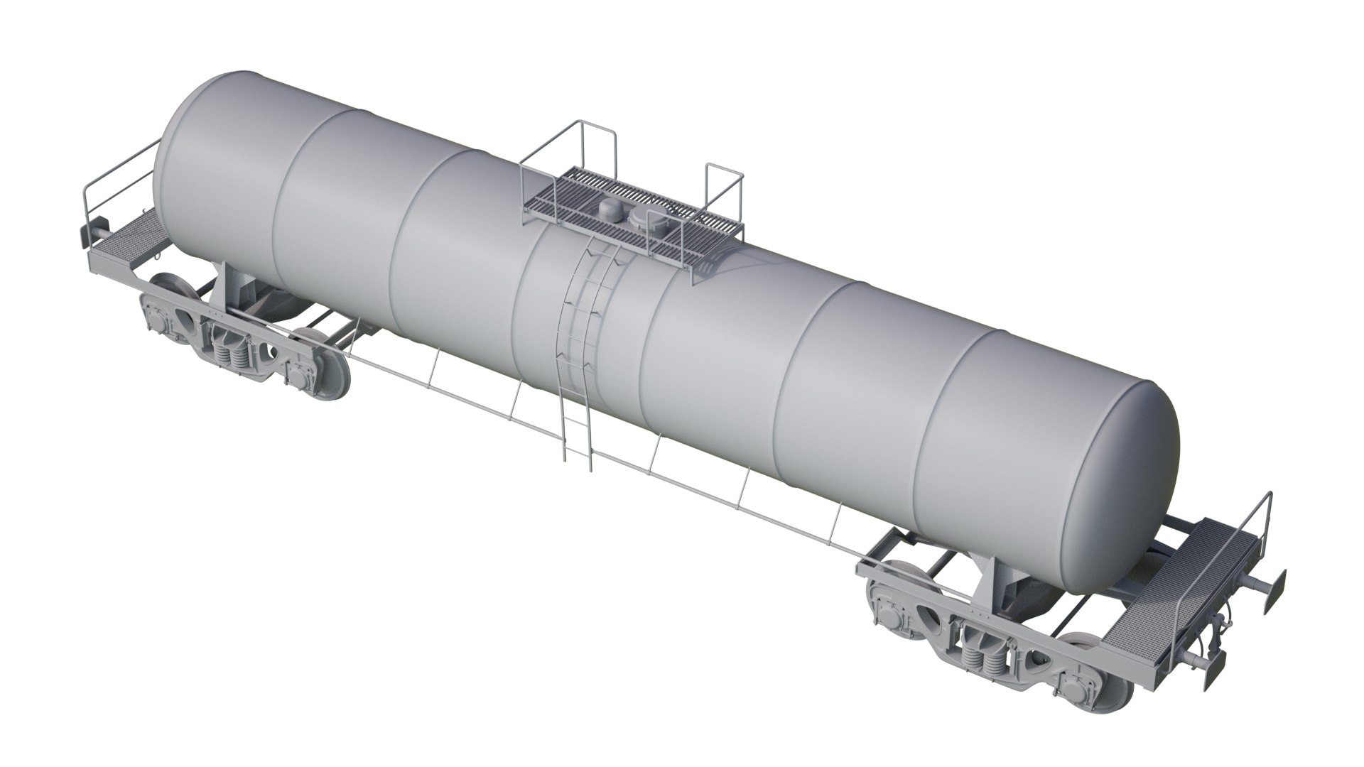 Train Oil Tank 3D Model - TurboSquid 1671729