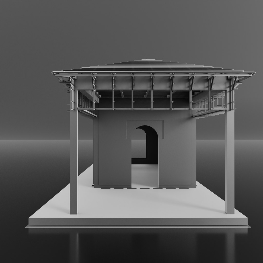 3D Pavilion - TurboSquid 2243327