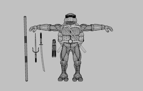 3D Teenage-Mutant-Ninja-Turtles Models | TurboSquid