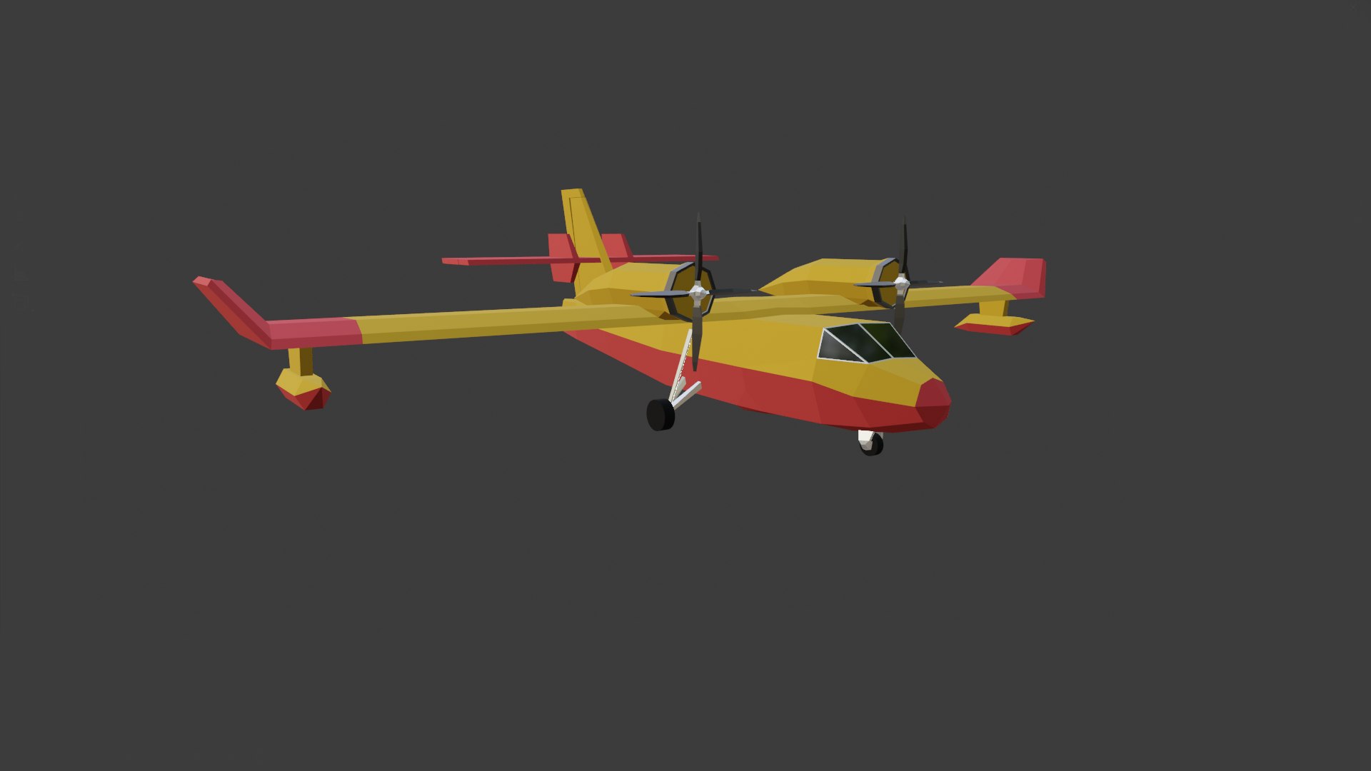 3D Low Poly Airplanes Set model - TurboSquid 1827451