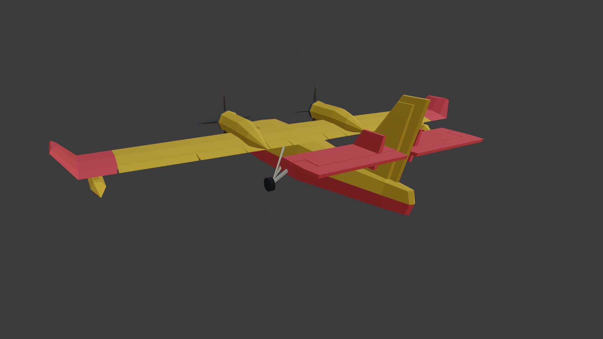 3D Low Poly Airplanes Set model - TurboSquid 1827451