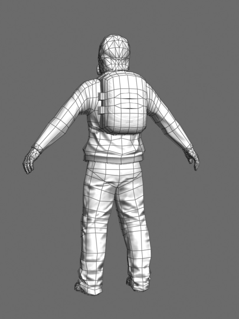3d Model Humans Military