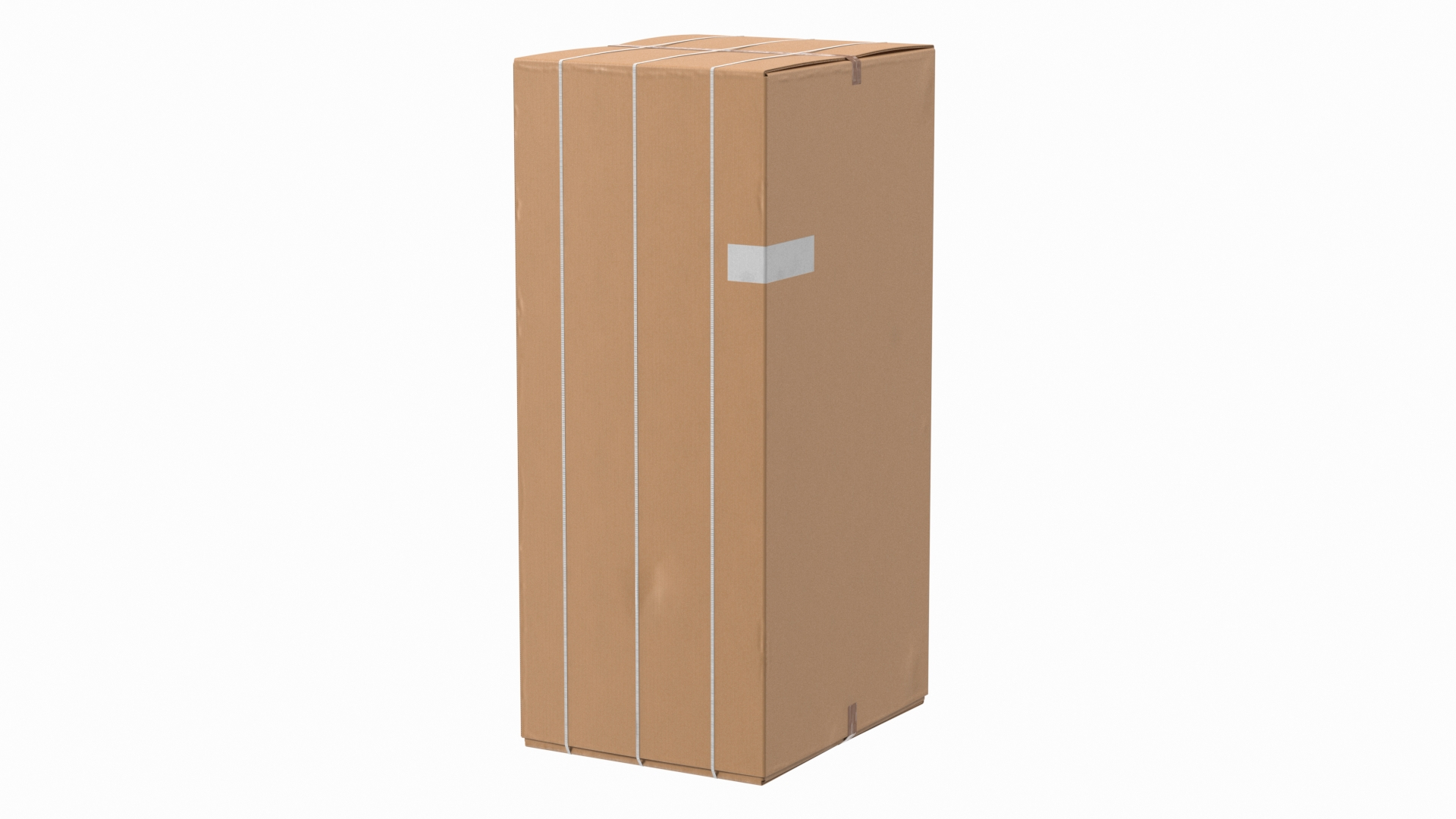 Large Cardboard Box Model - TurboSquid 2116164
