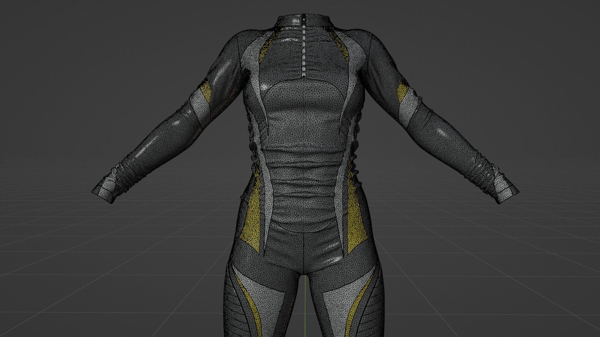 3D Sci-Fi Body Suit Model - TurboSquid 2147359