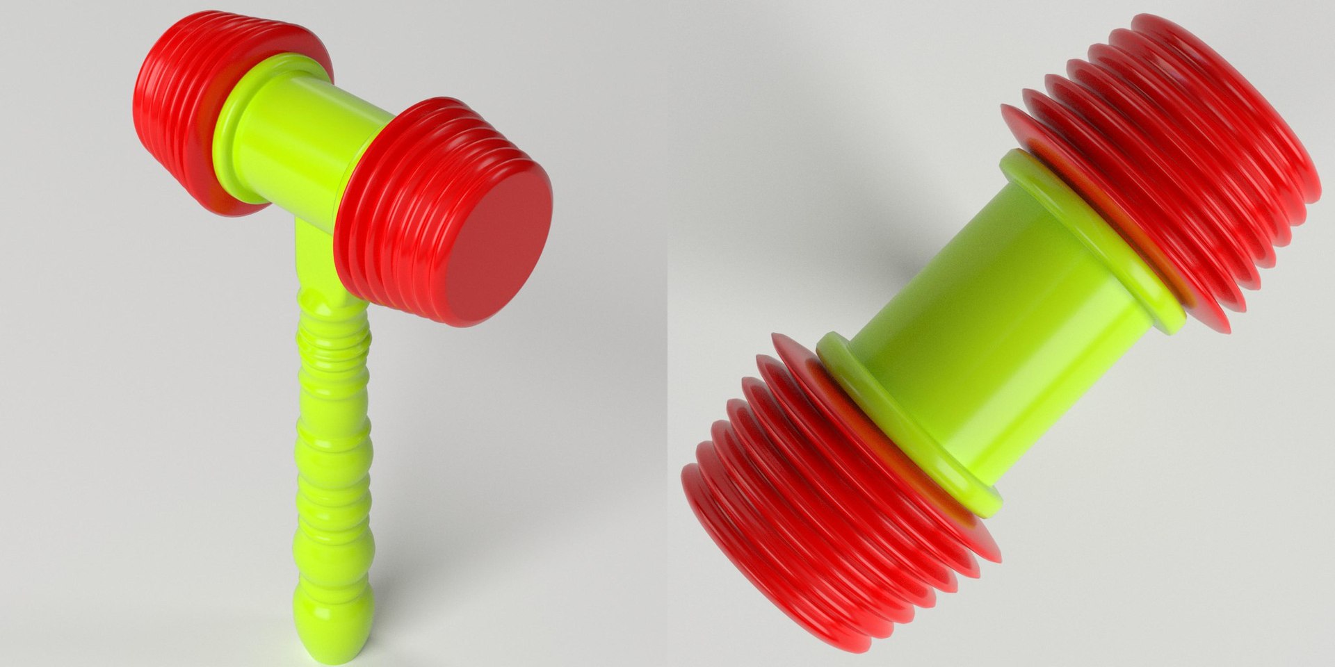 Toy Hammer 3D Model - TurboSquid 1658359