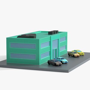 3D Car Dealership Models - Browse & Download Formats - TurboSquid