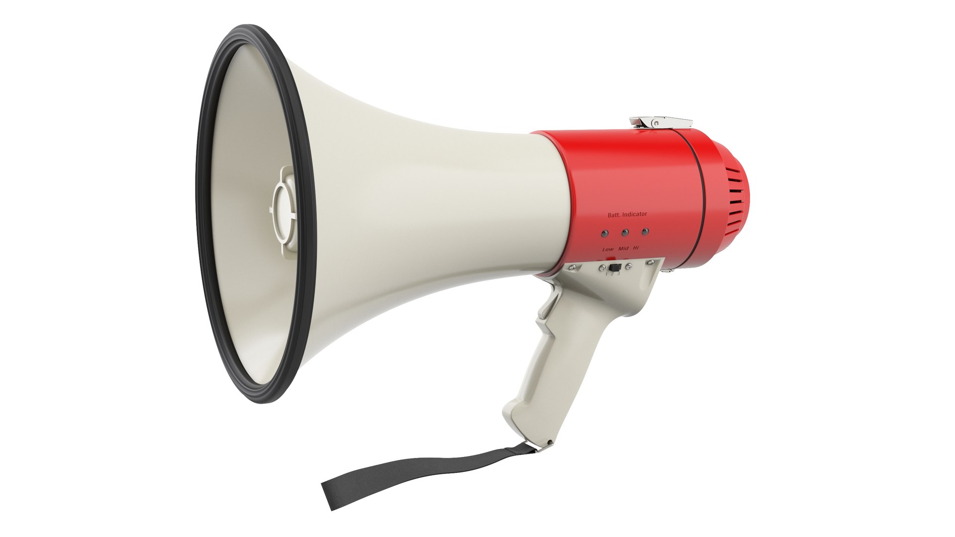 3D Megaphone Model - TurboSquid 1864459