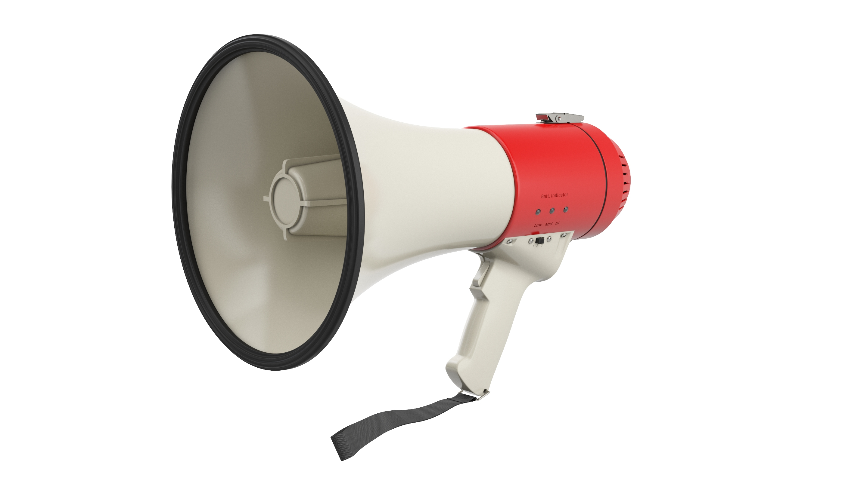 3D Megaphone model - TurboSquid 1864459