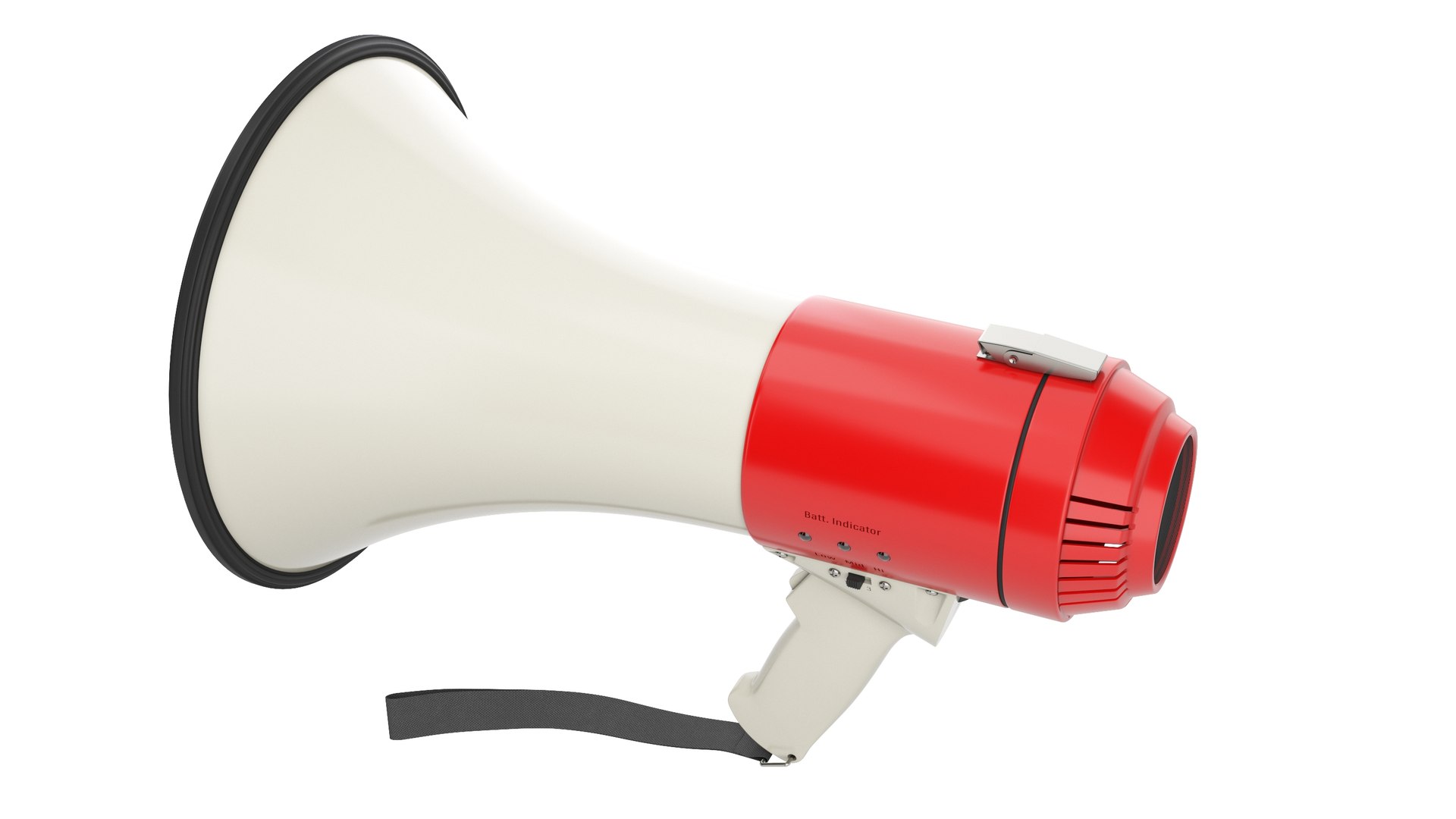 3D Megaphone Model - TurboSquid 1864459