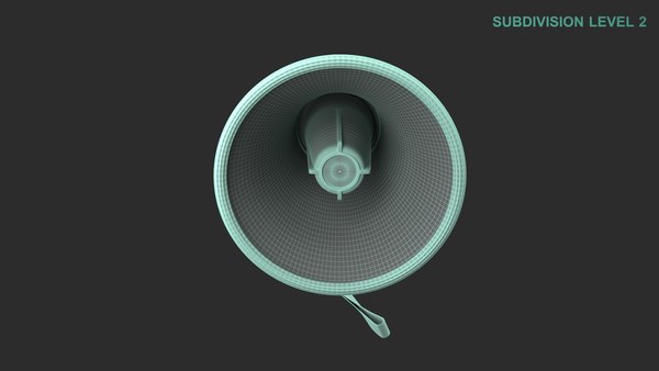 3D Megaphone model - TurboSquid 1864459
