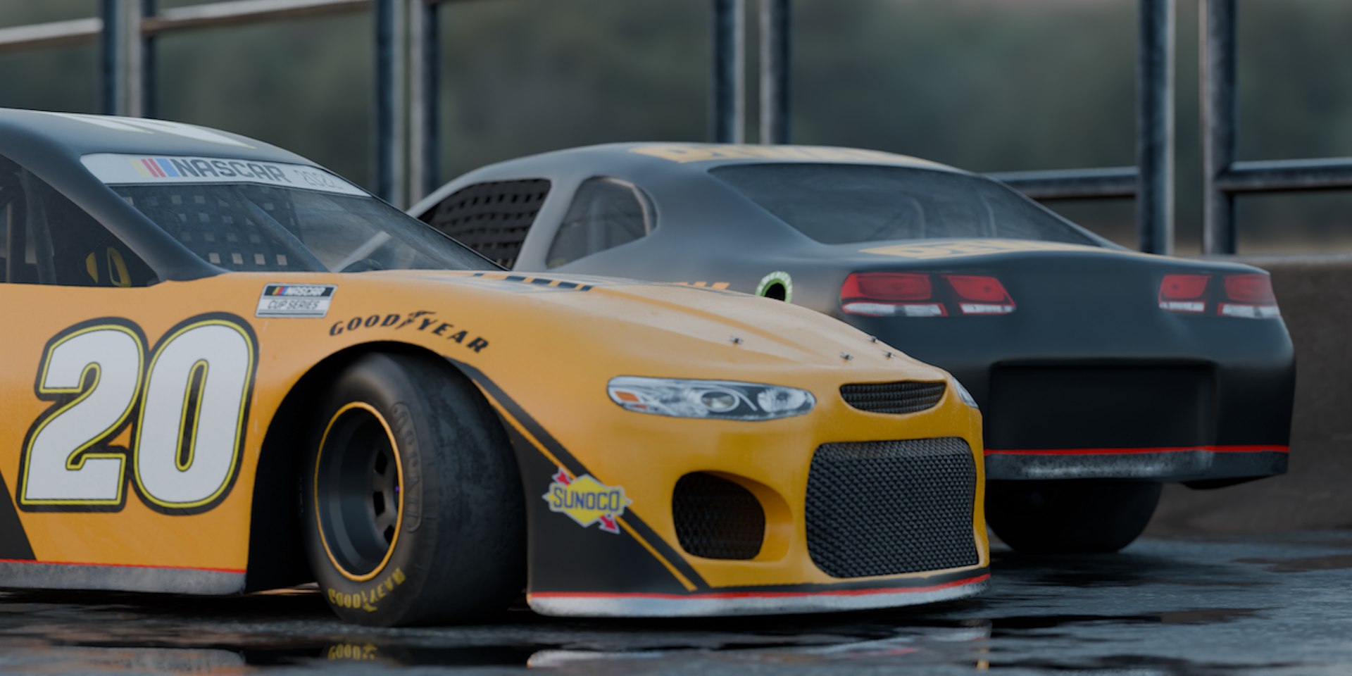 Nascar Car Simple Rig 3D Model - TurboSquid 2175936