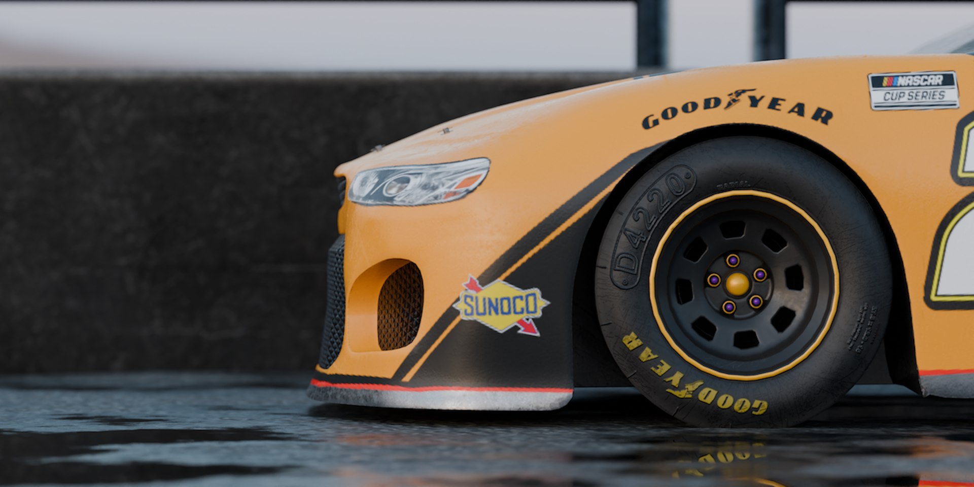 Nascar Car Simple Rig 3D Model - TurboSquid 2175936