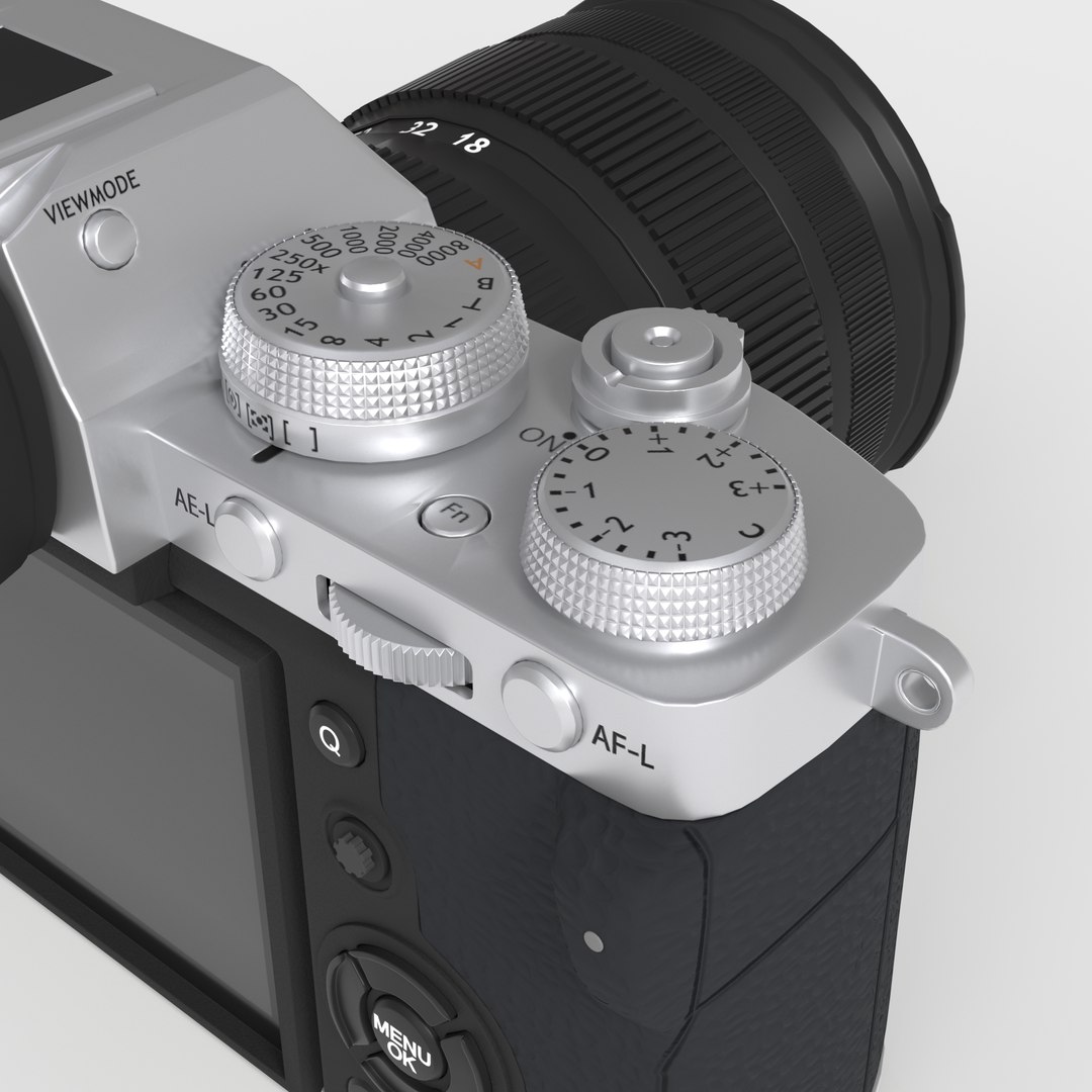 FUJIFILM XT3 CAMERA 3D Model - TurboSquid 2255111
