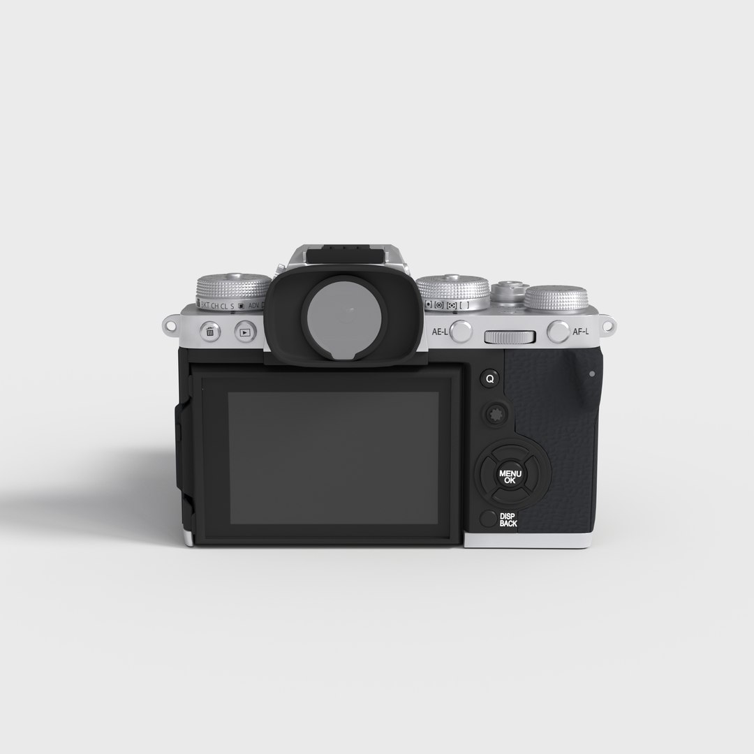 FUJIFILM XT3 CAMERA 3D Model - TurboSquid 2255111