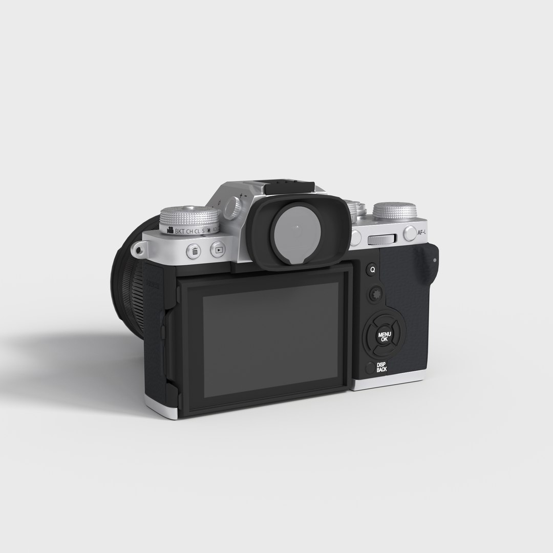 FUJIFILM XT3 CAMERA 3D Model - TurboSquid 2255111