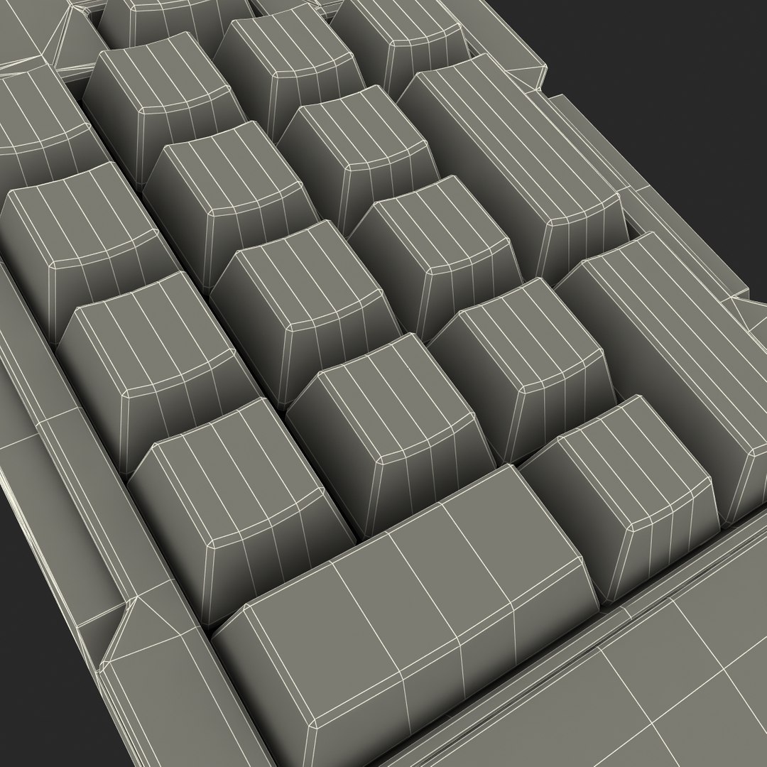 Numeric Keypad 3d Max