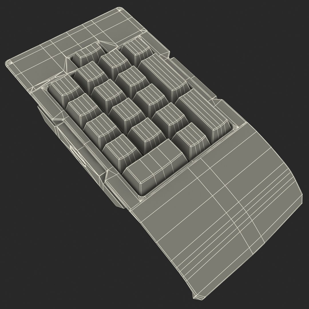 Numeric Keypad 3d Max
