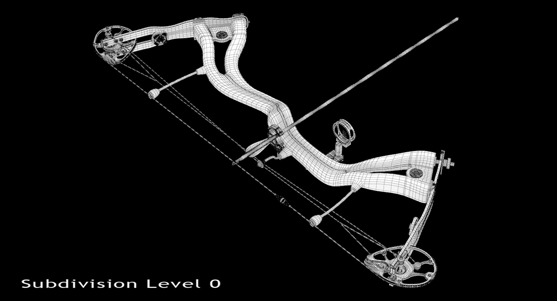 Compound Bow 3d Max