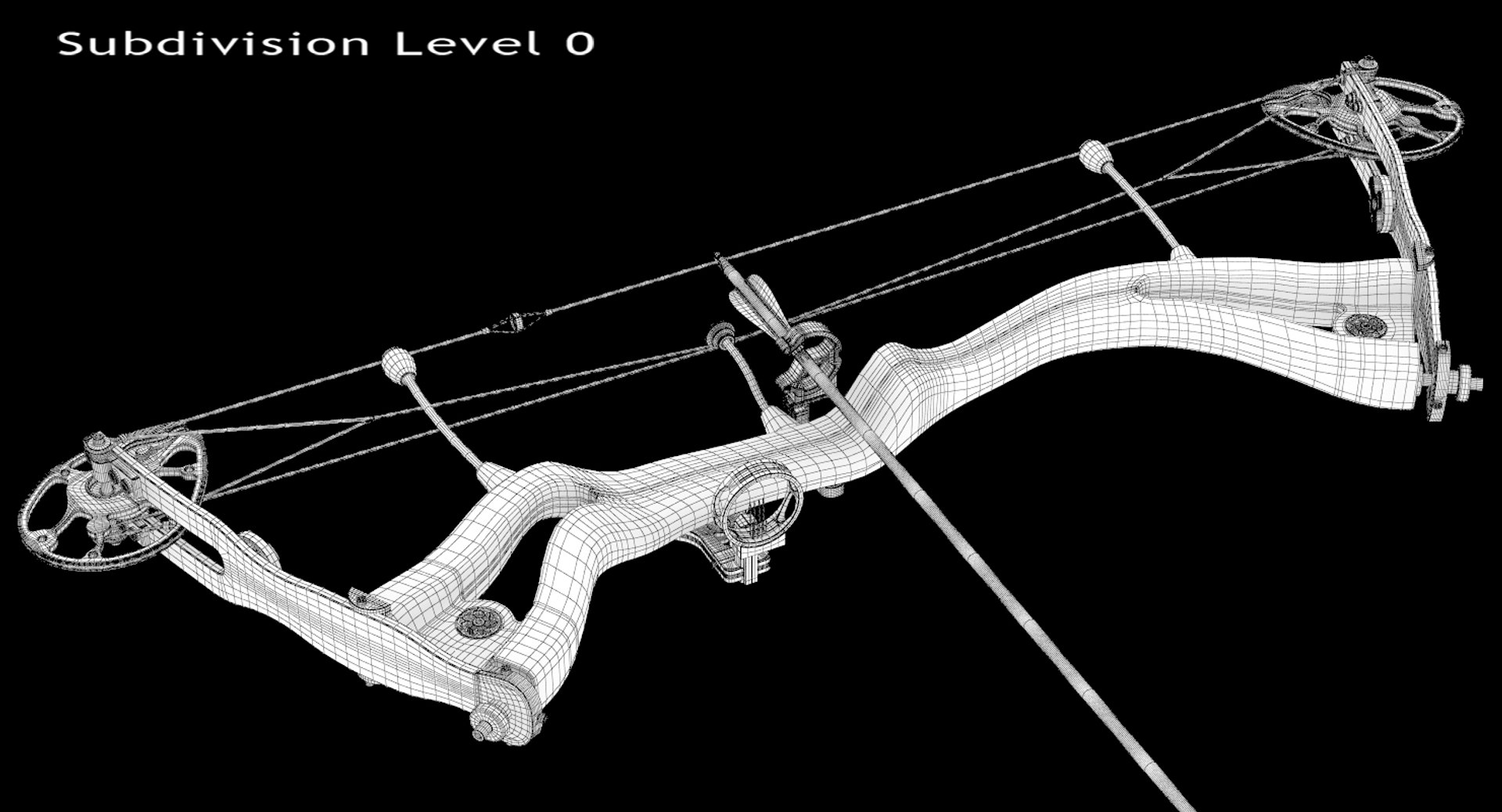 Compound Bow 3d Max