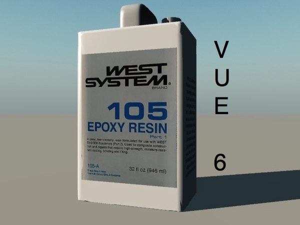 gallon epoxy 3d model