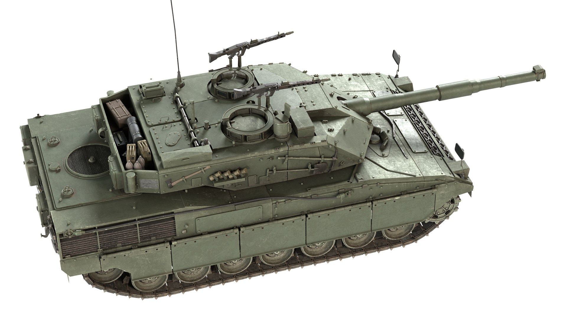 C1 Ariete Main Battle Tank 3D Model - TurboSquid 2257907
