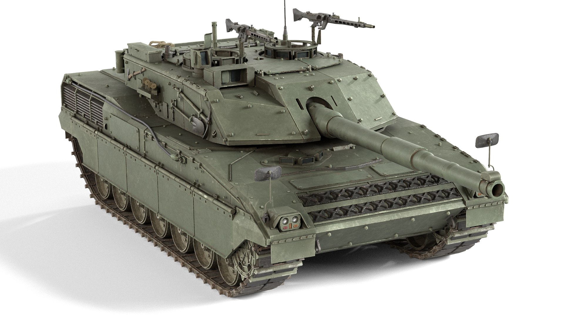 C1 Ariete Main Battle Tank 3D Model - TurboSquid 2257907