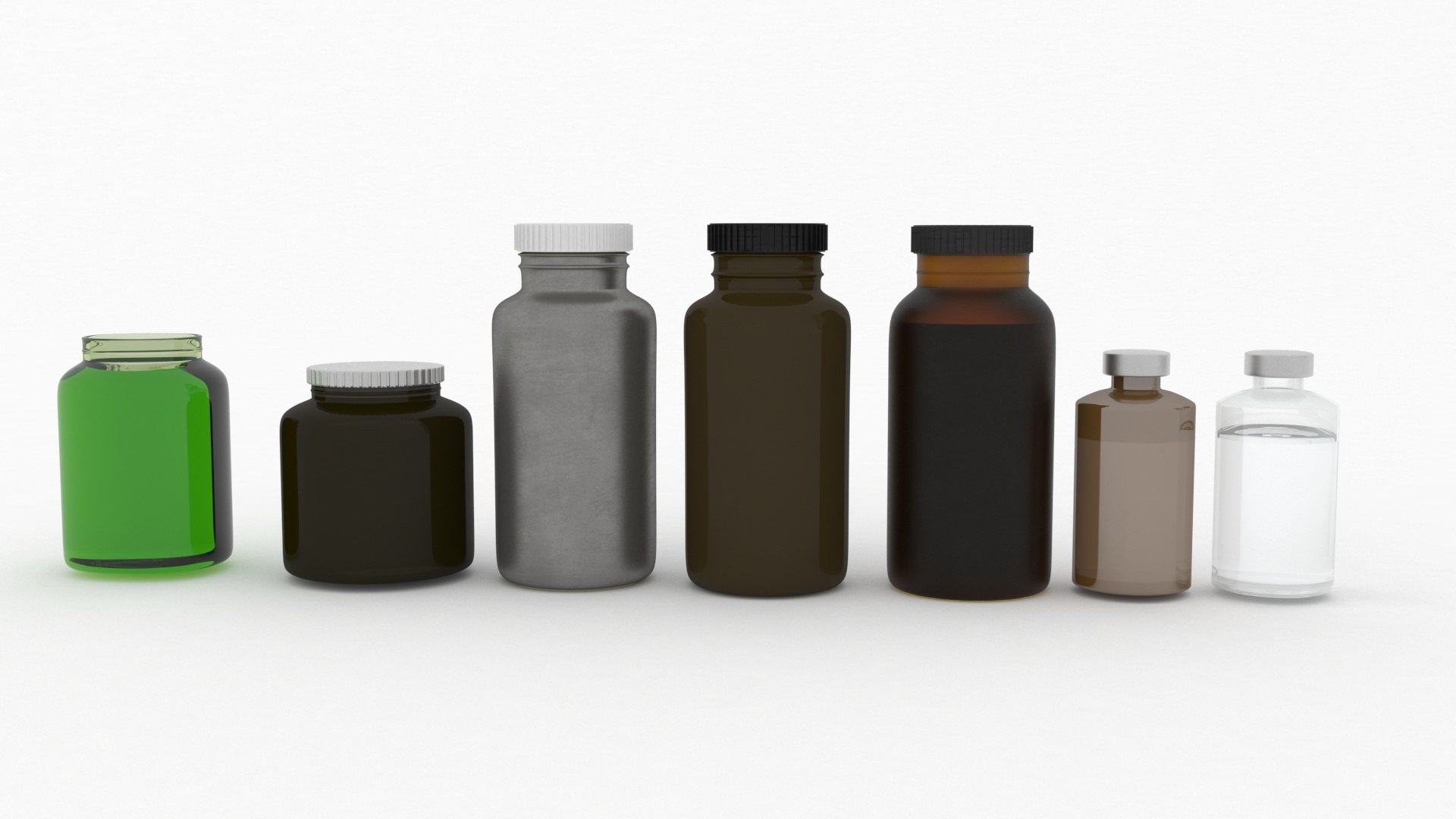 3D Model Bottles Production - TurboSquid 1611094