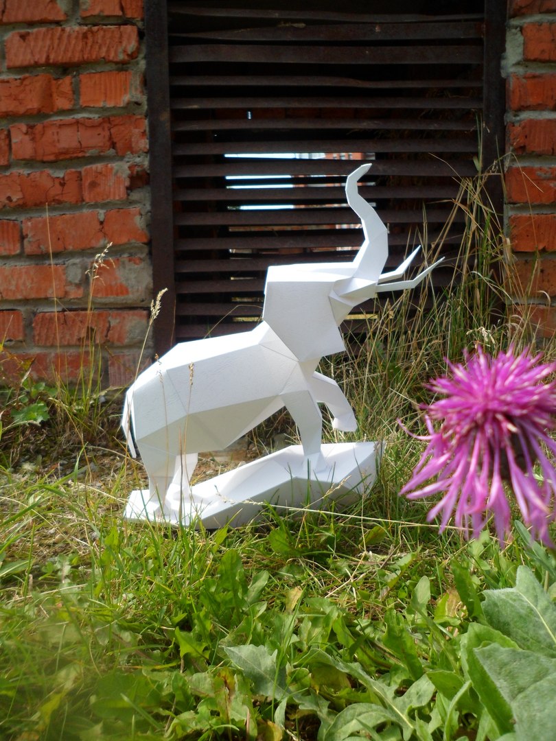 Elephant Decorate Papercraft 3D Model - TurboSquid 1395139