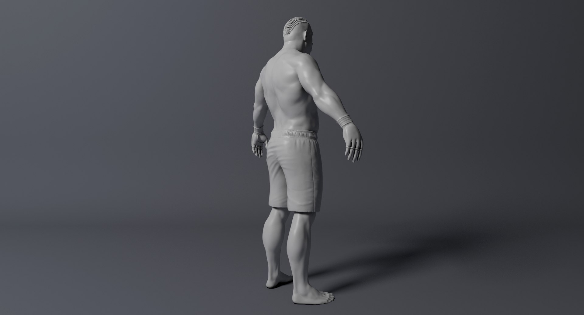 Ufc Boxer 3d Model