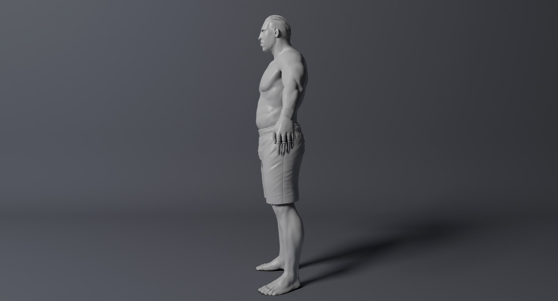 Ufc Boxer 3d Model