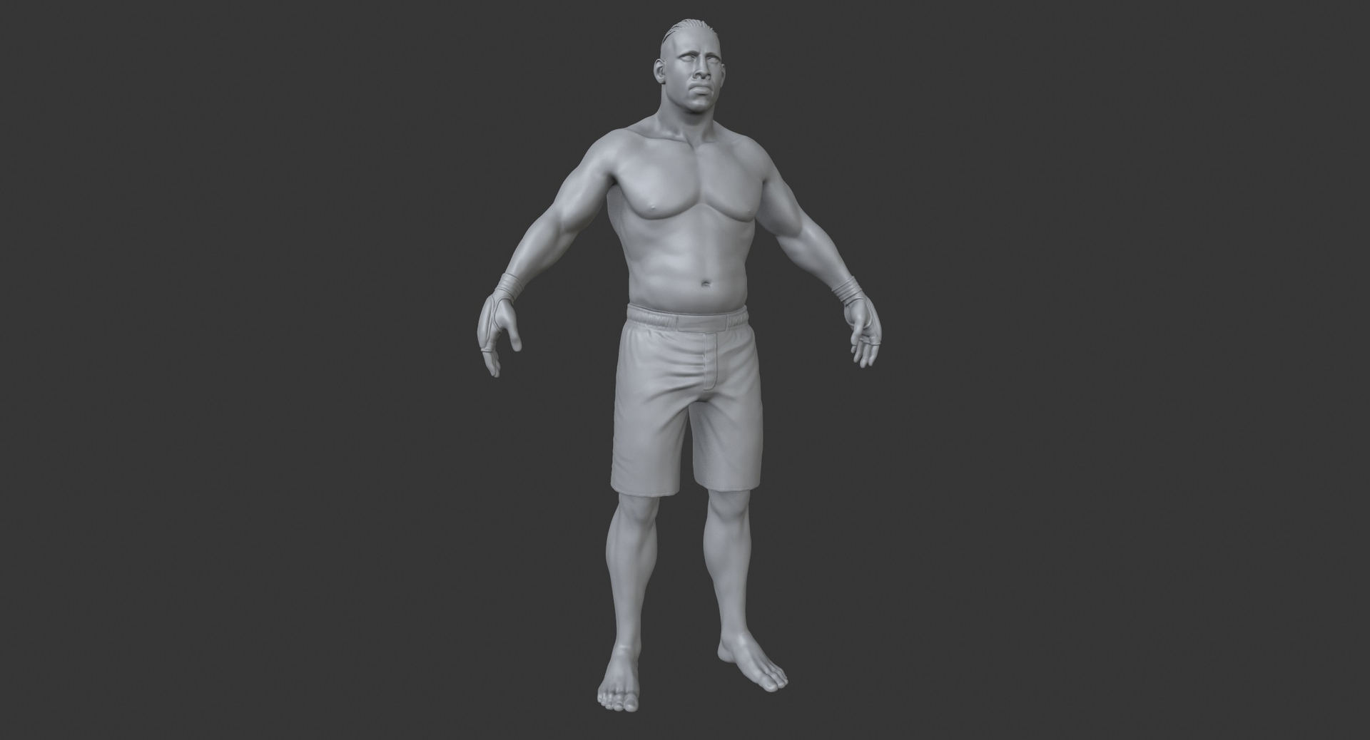 Ufc Boxer 3d Model