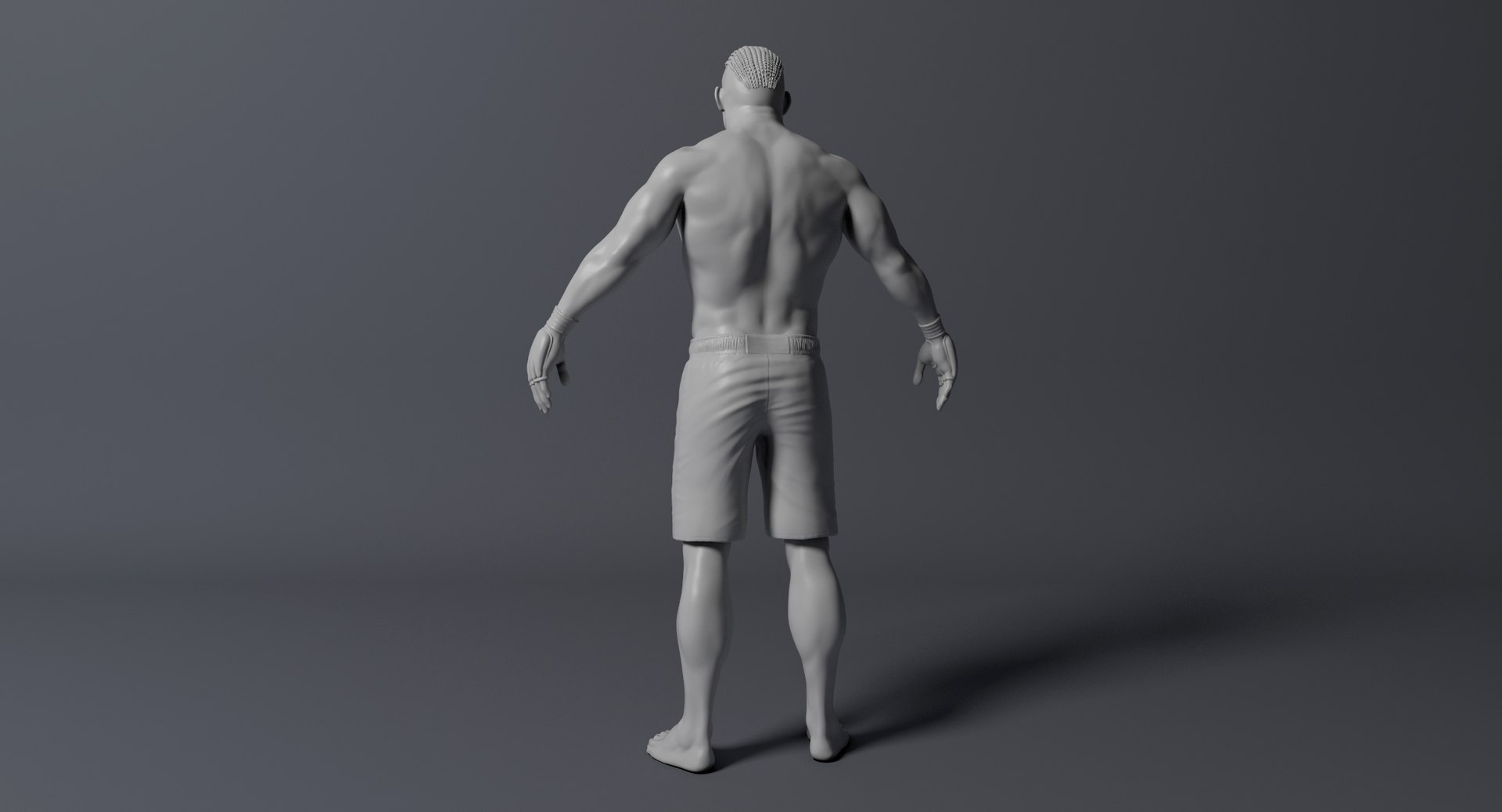 Ufc Boxer 3d Model