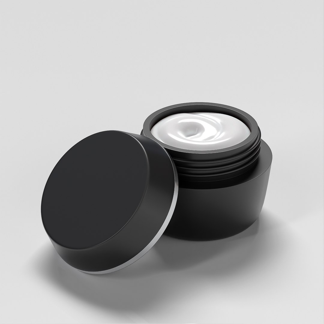 3D Cream Jar 29 - TurboSquid 1965853