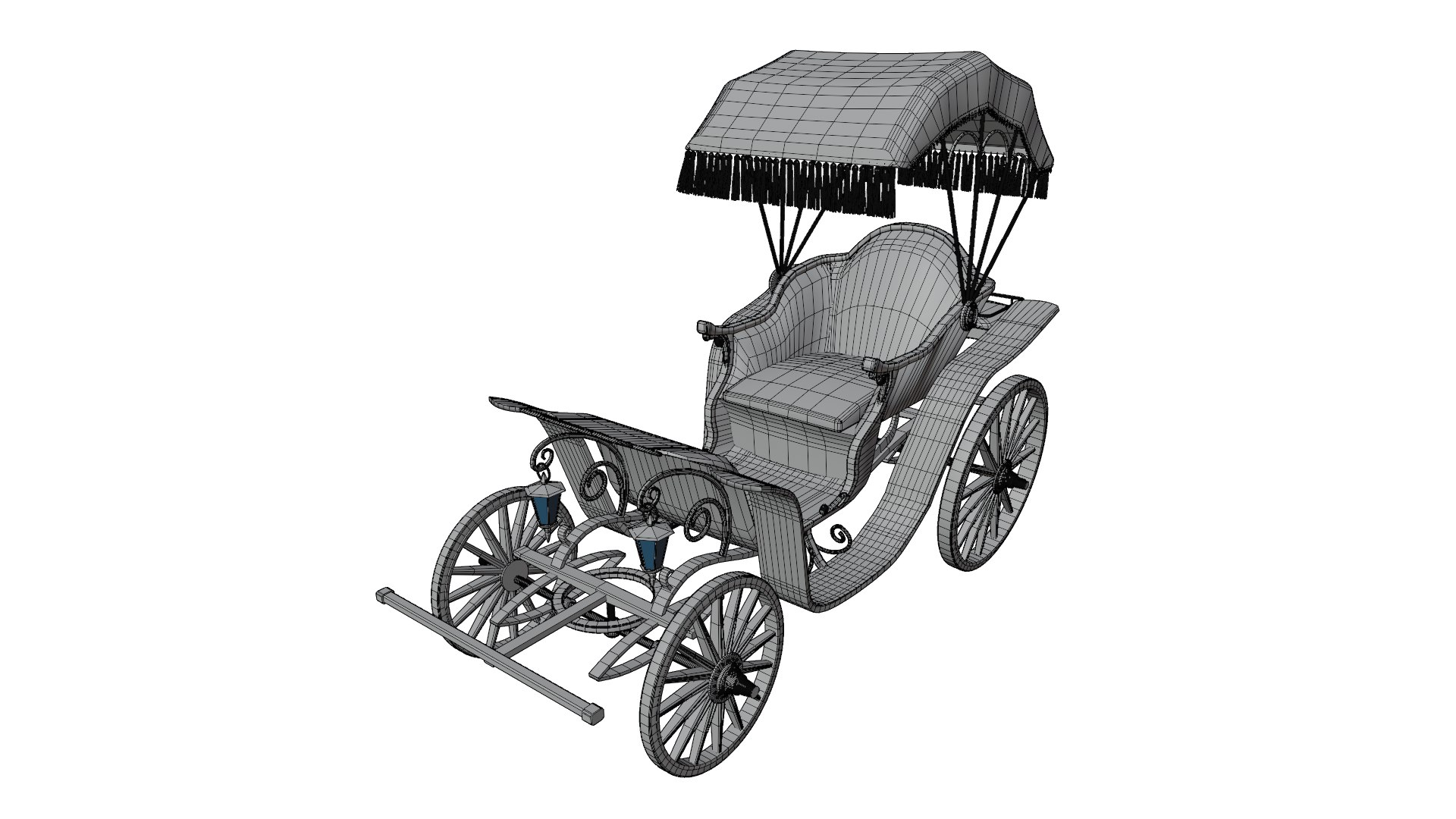3D Carriage Model - TurboSquid 2103002