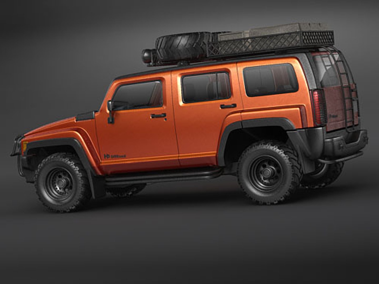 Max Hummer H3 Offroad Suv