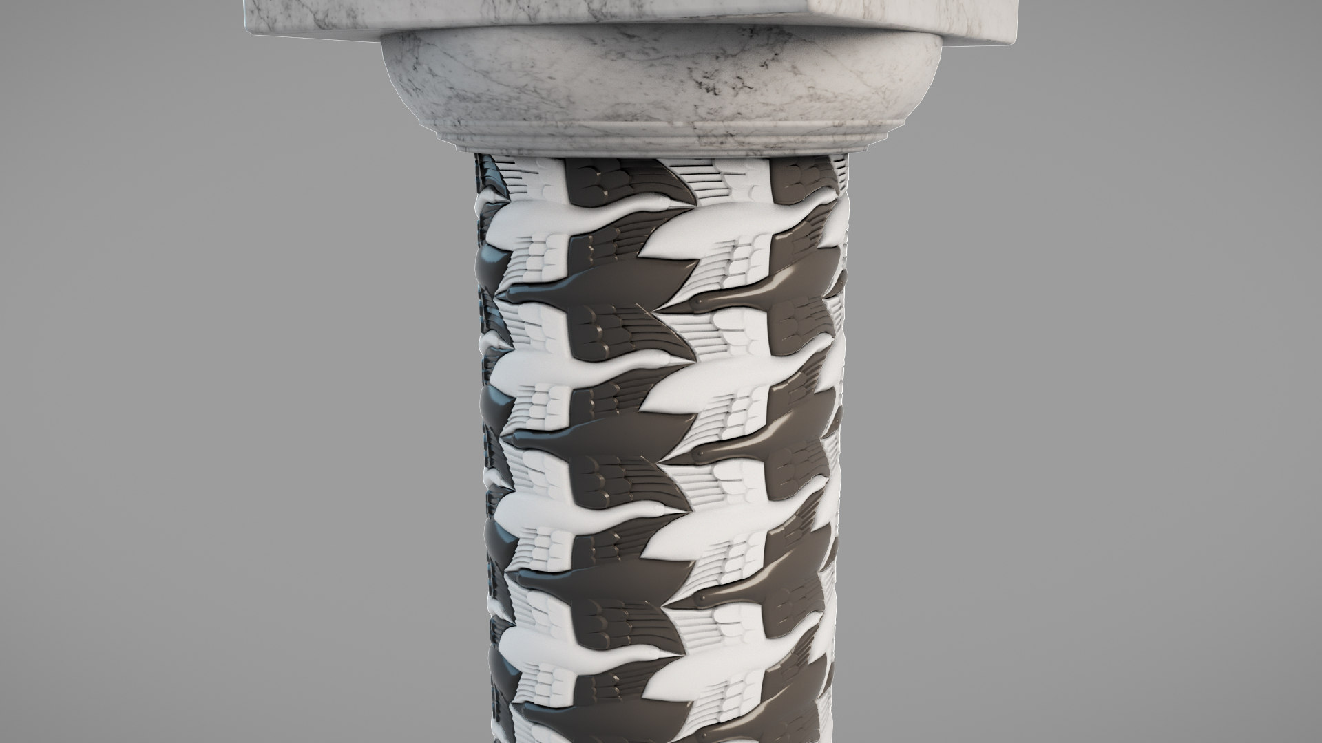 3D Escher Columns - TurboSquid 2232016