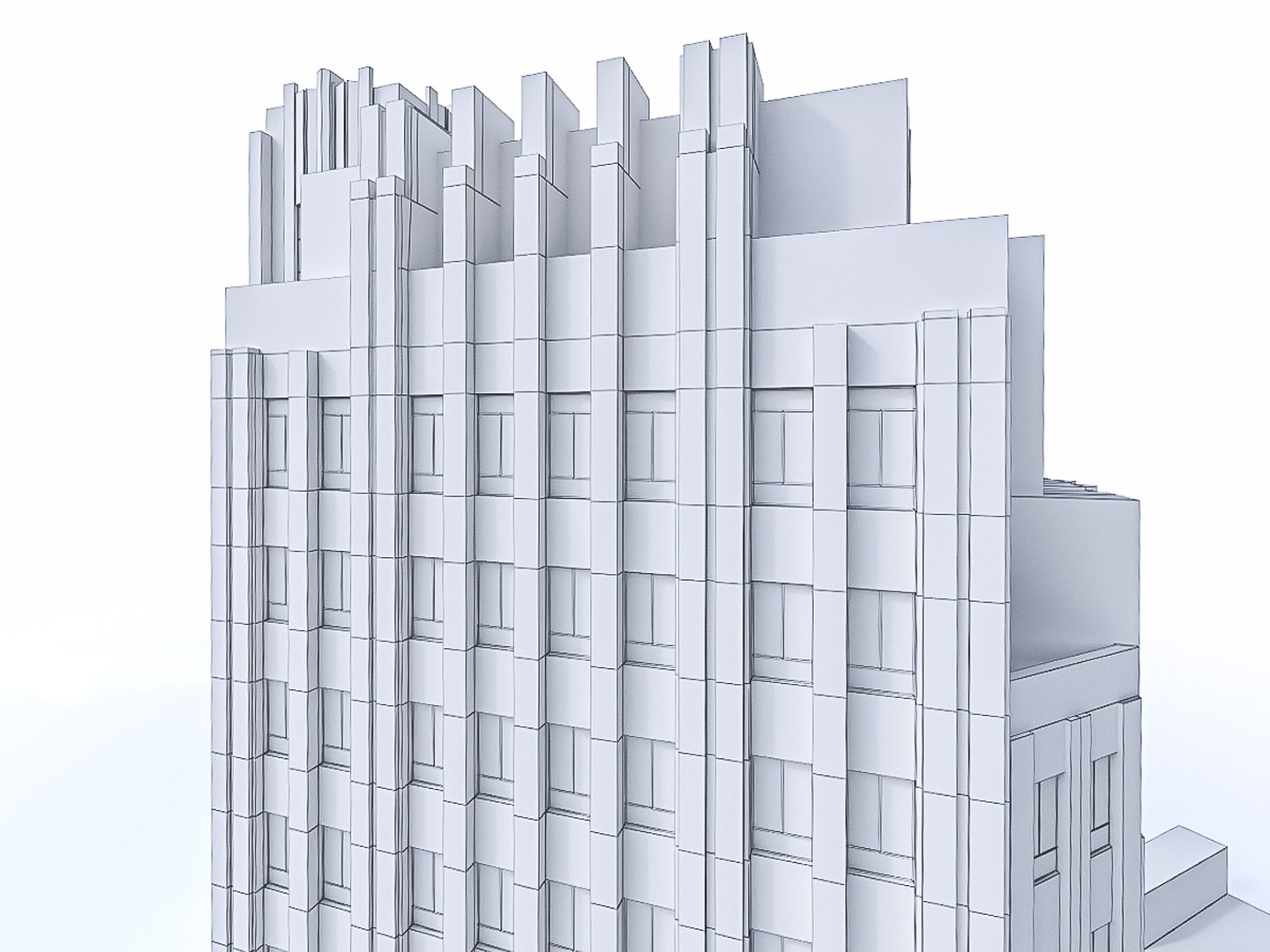 Pellissier Building And Wiltern Theatre 3D Model - TurboSquid 1751382