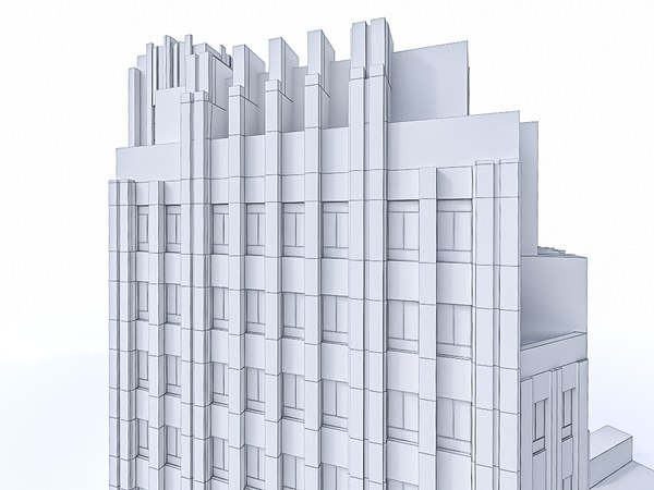 Pellissier Building and Wiltern Theatre 3D model - TurboSquid 1751382