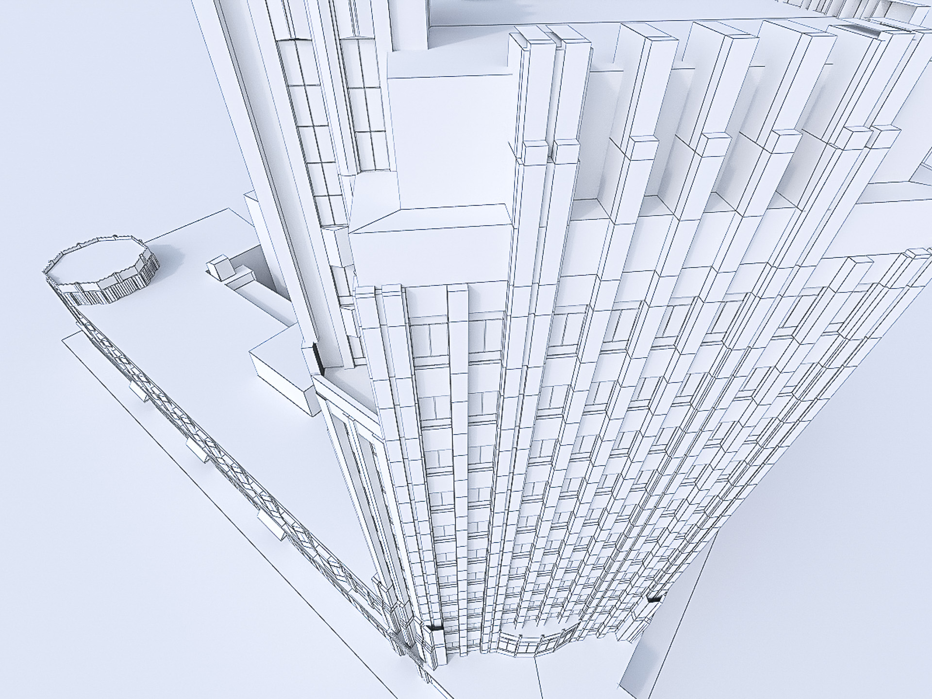 Pellissier Building and Wiltern Theatre 3D model - TurboSquid 1751382