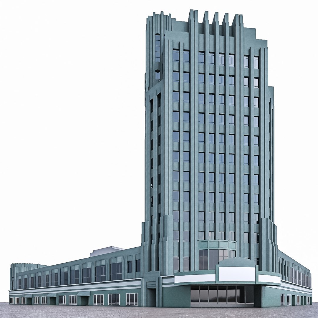Pellissier Building And Wiltern Theatre 3D Model - TurboSquid 1751382