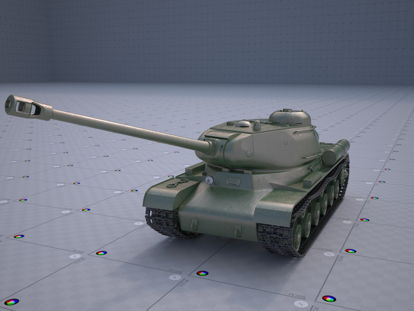 3D Model Is-2 Heavy Tank - TurboSquid 1320973