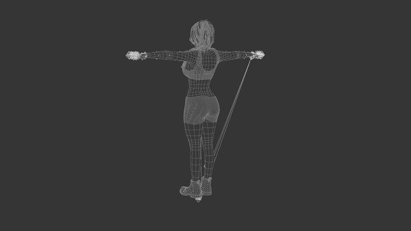 Fitness Woman 3D model - TurboSquid 1827765