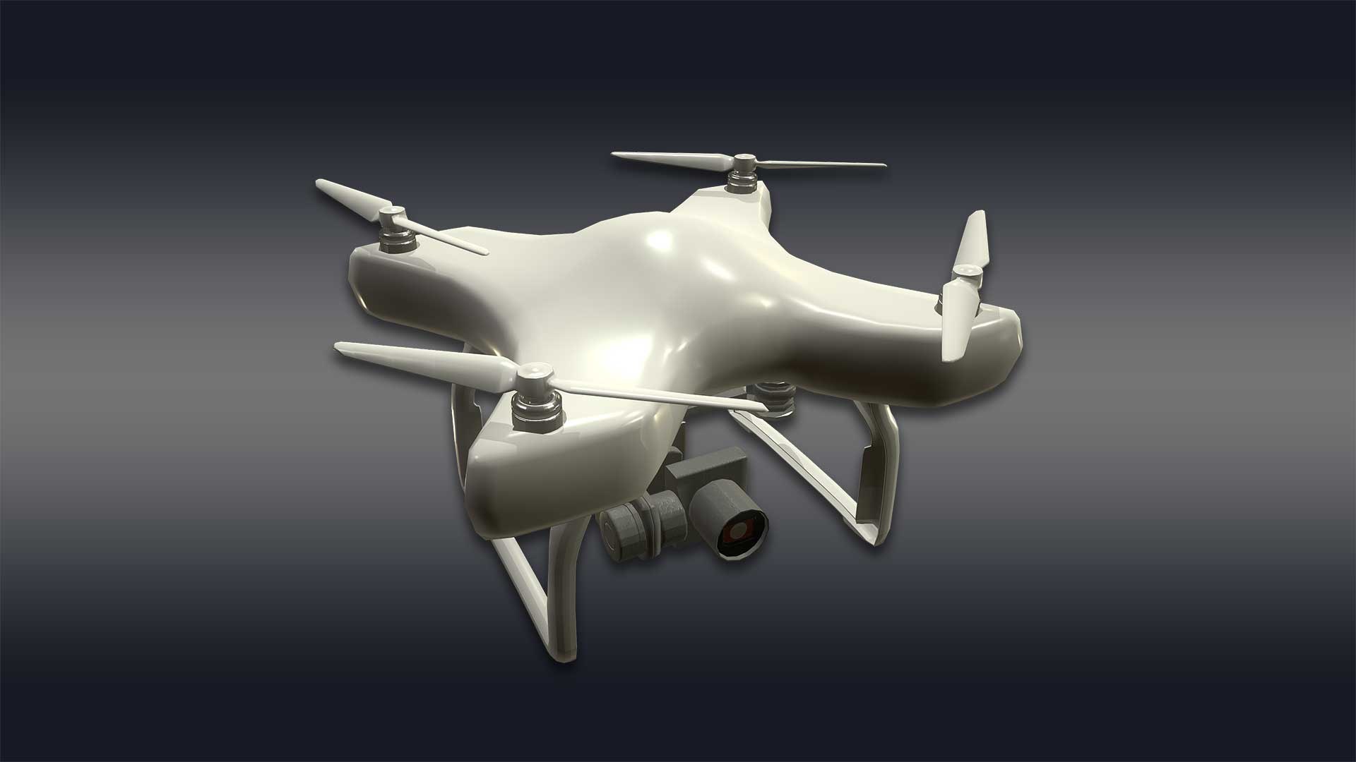 Drone Quadcopter 3D Model - TurboSquid 2144130