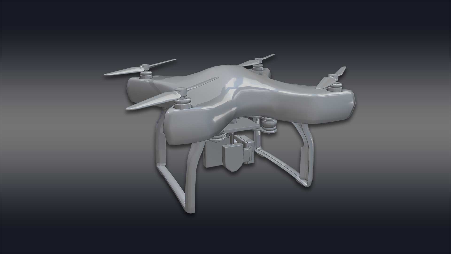 Drone Quadcopter 3D Model - TurboSquid 2144130