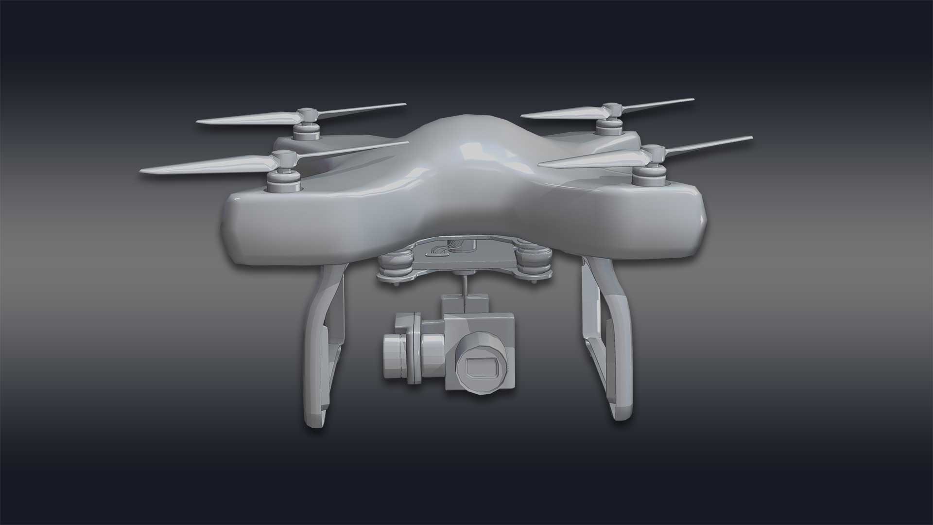 Drone Quadcopter 3D Model - TurboSquid 2144130